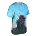 Horse Fence Peeker Mens T-Shirt All Over Print - Walmart.com