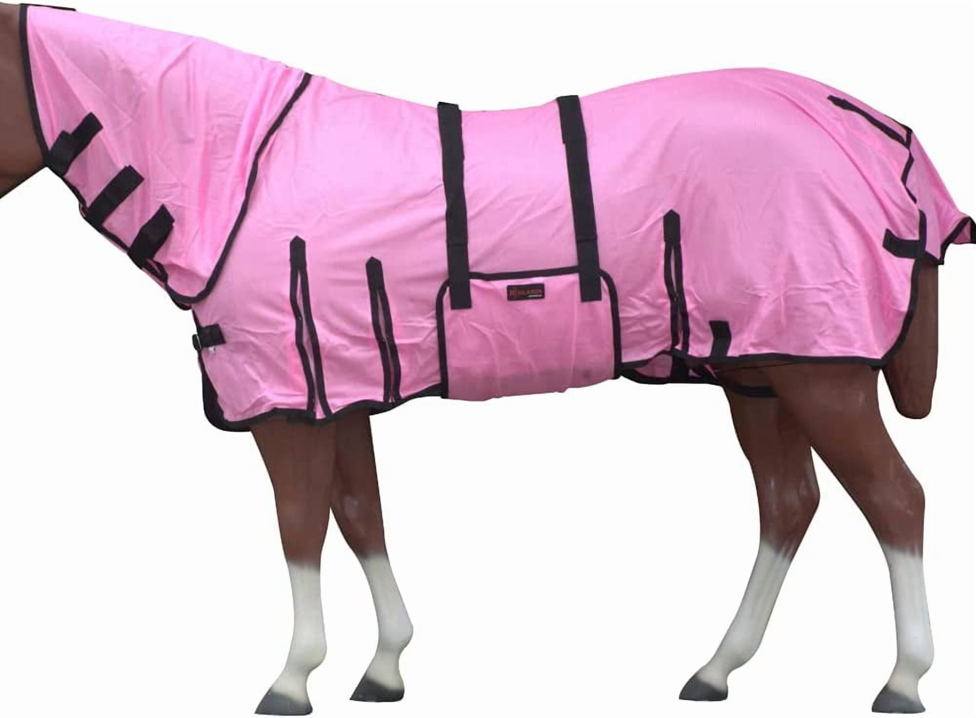 Horse Fly Sheet - Pink, 81 In. - Mesh, Nylon - UV Protection - Summer ...