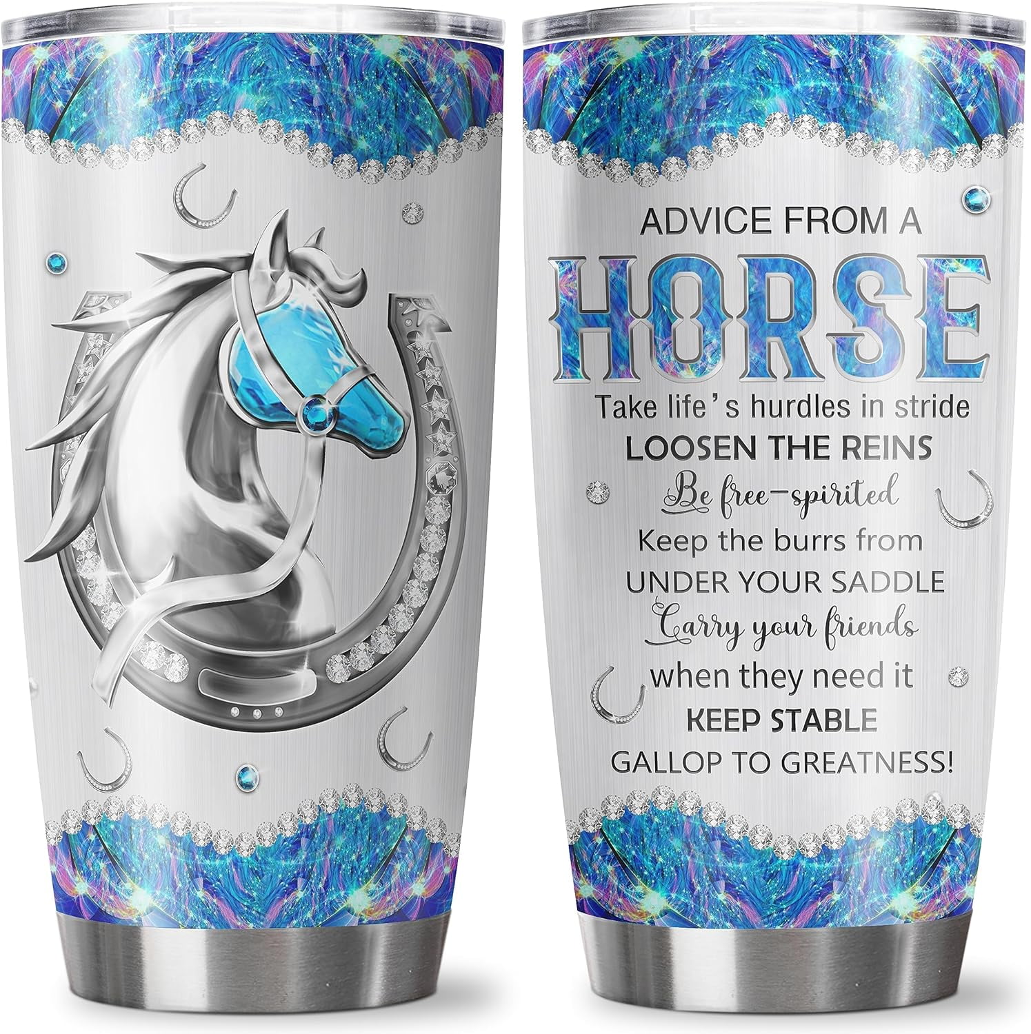 Horse Gifts Tumbler 20oz - Horse Gifts for Women - Horse Gifts for ...
