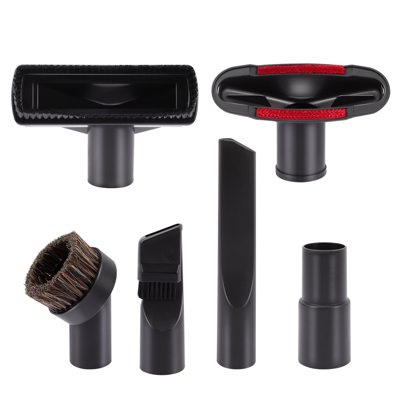 Horse Hair Vacuum Attachment Round Brush Car Turbo Switch Black ...