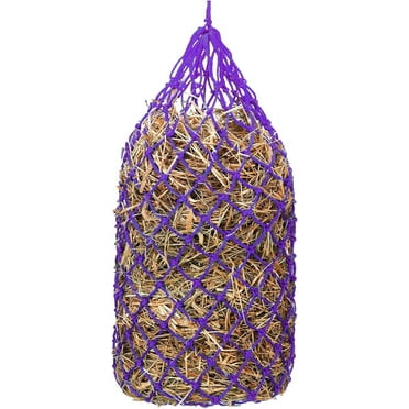 Majestic Ally Nylon Reflective 2.5" Octagon Hole Slow Feed Hay Bag for ...