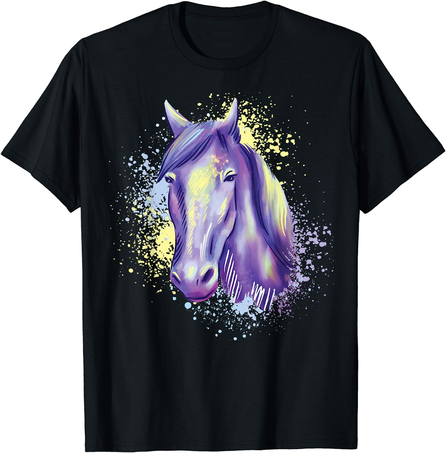 Horse Head For Horseback Riding Horse T-Shirt - Walmart.com