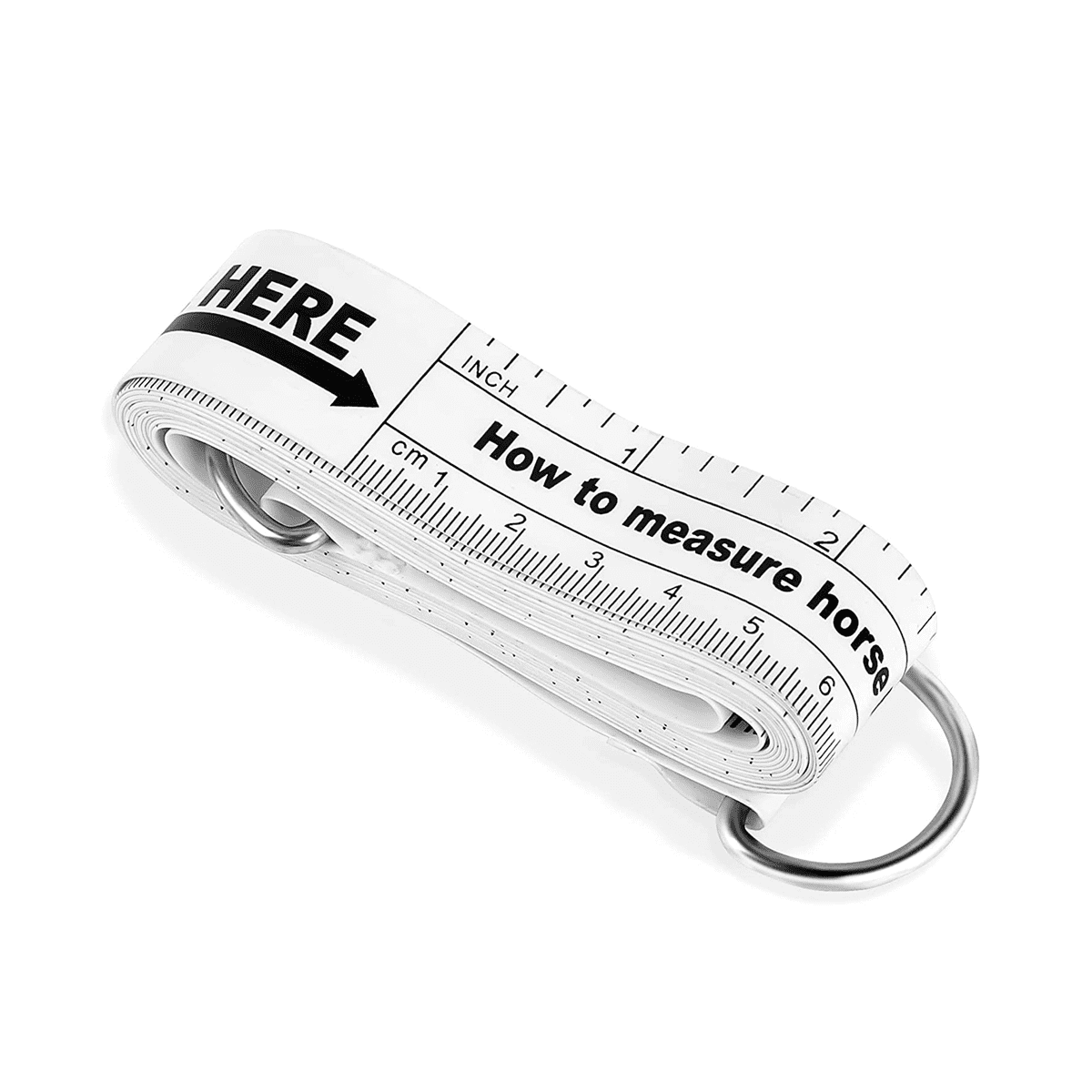 Horse Height Weight PVC Livestock Body Measuring Tool, 8.2 Feet Long ...