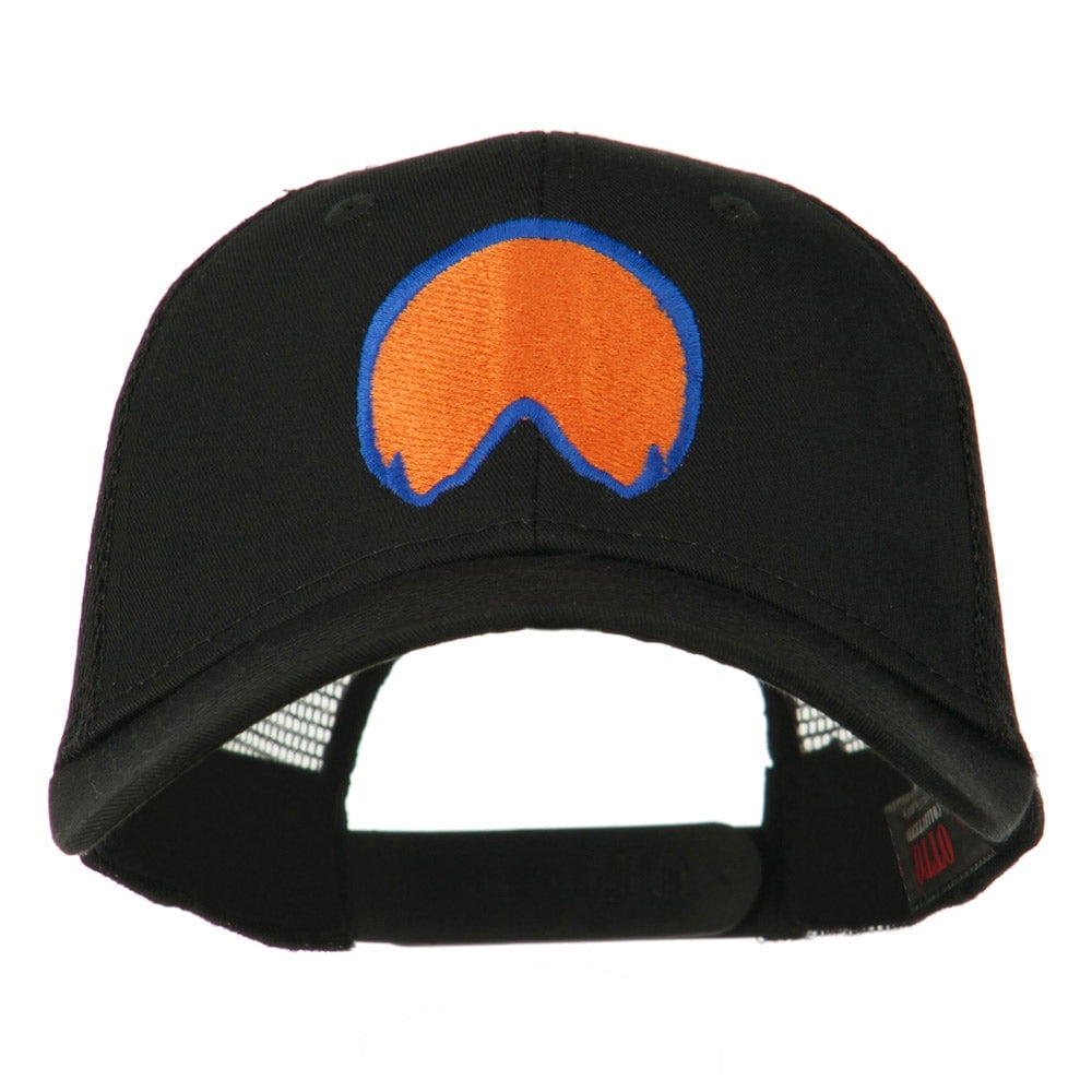 Horse Hoof Mascot Embroidered Mesh Back Cap - Black OSFM - Walmart.com