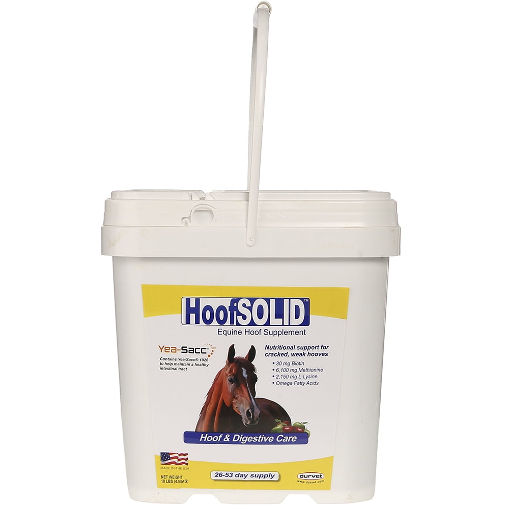 Horse Hoof Supreme Hoof Solid with Yea-Sacc 10LB - Walmart.com