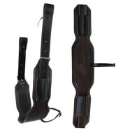 Horse Western Floral Tooled Leather Rear Flank Back Saddle Cinch w ...