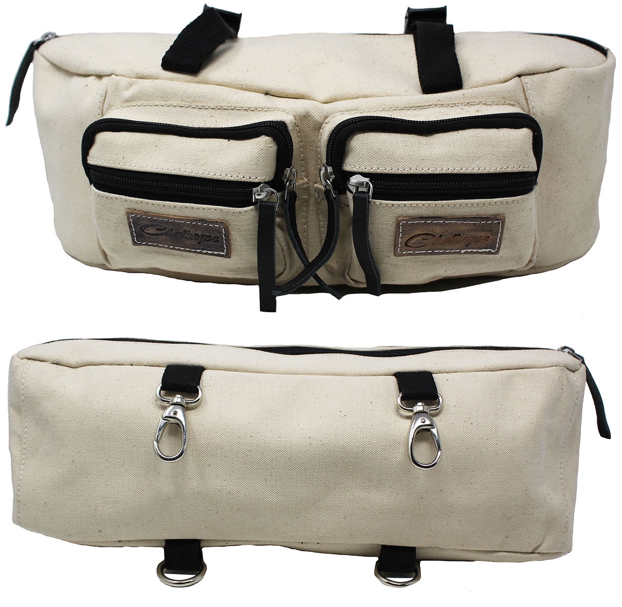 Horse Horse Western Trail Riding Saddle Canvas Cantle Bag White ...