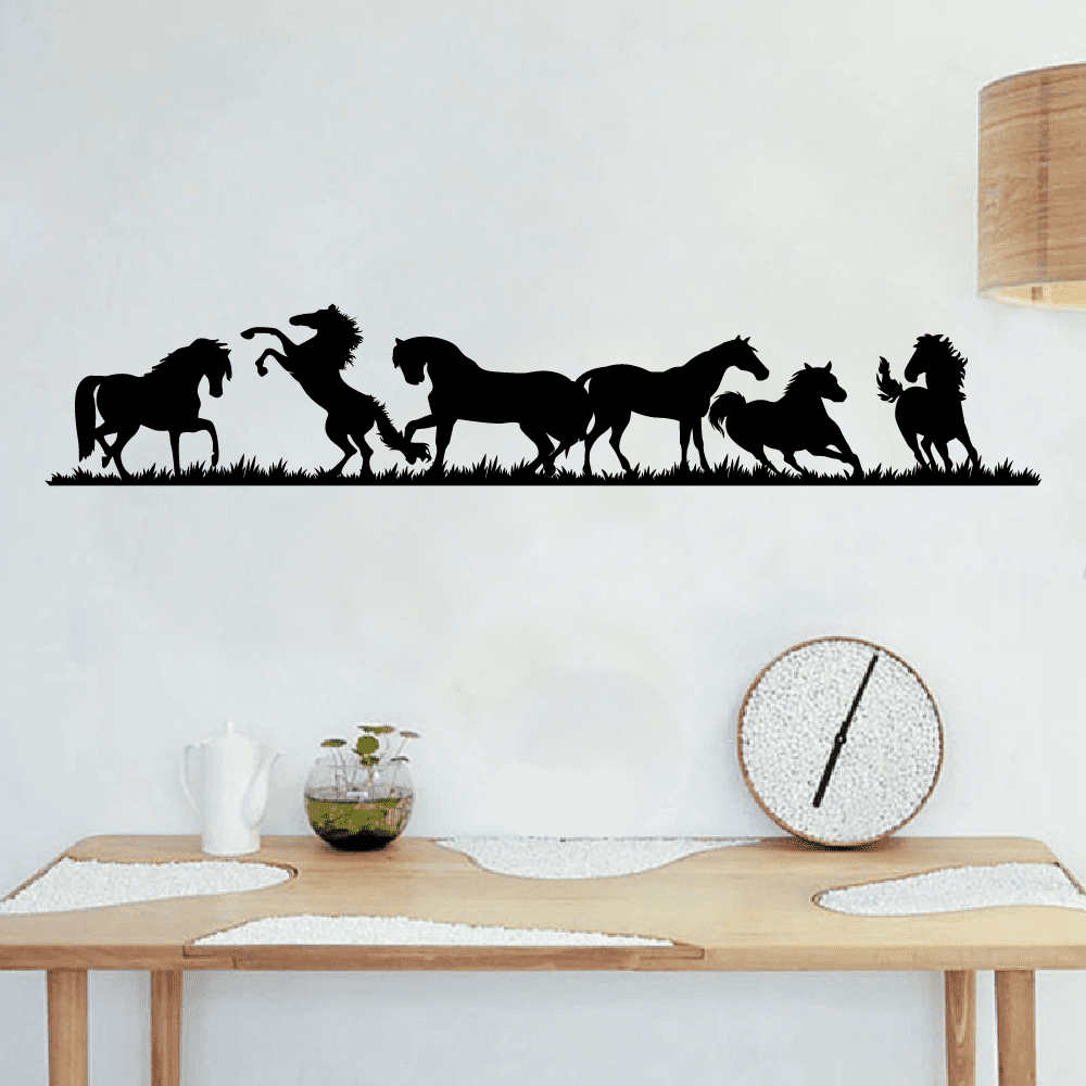 Horse Horses Playing Derby Horse Race Silhouette Horse Horses Stallion ...