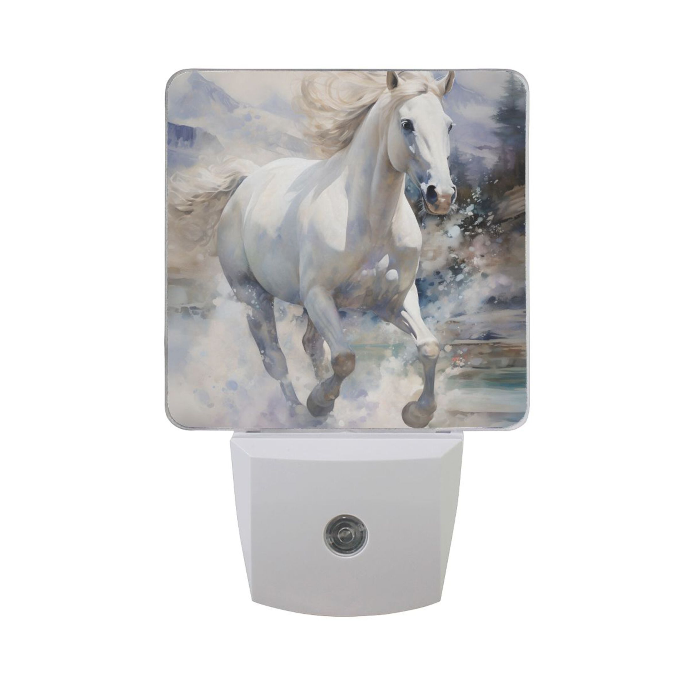Horse Is Running Night Light LED Dusk to Dawn Auto Sensor Night Lamp ...