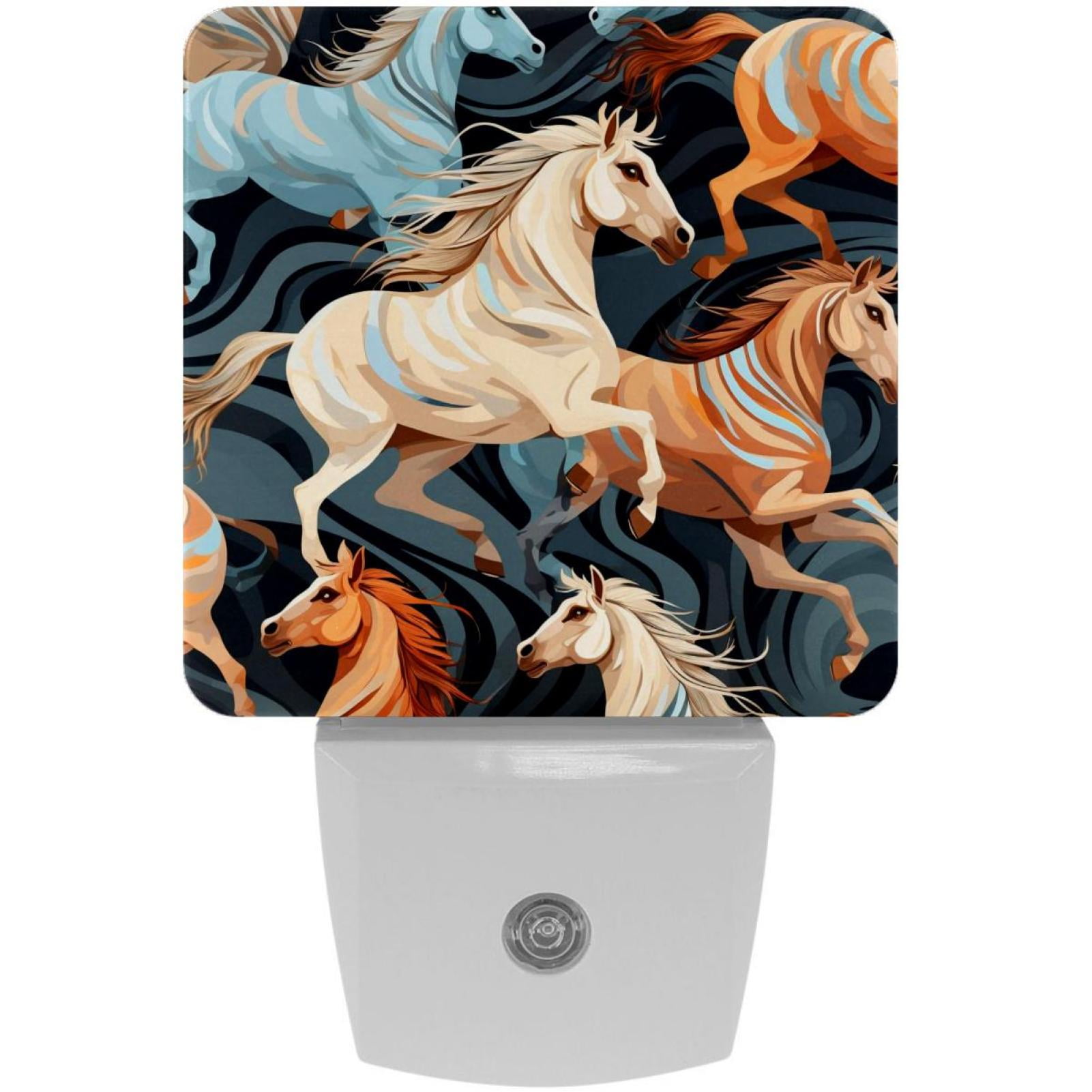 Horse LED Square Night Light - Energy Efficient and Stylish ...