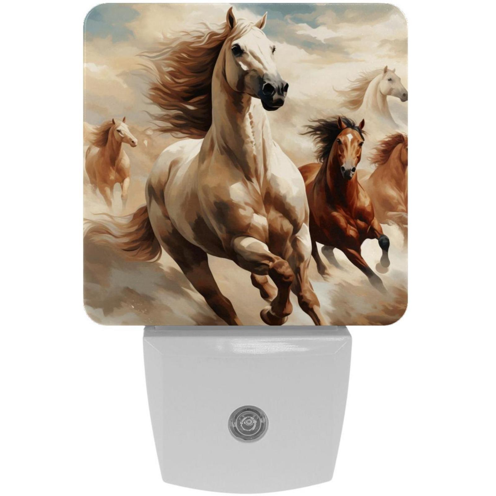 Horse LED Square Night Light - Energy Efficient and Stylish ...
