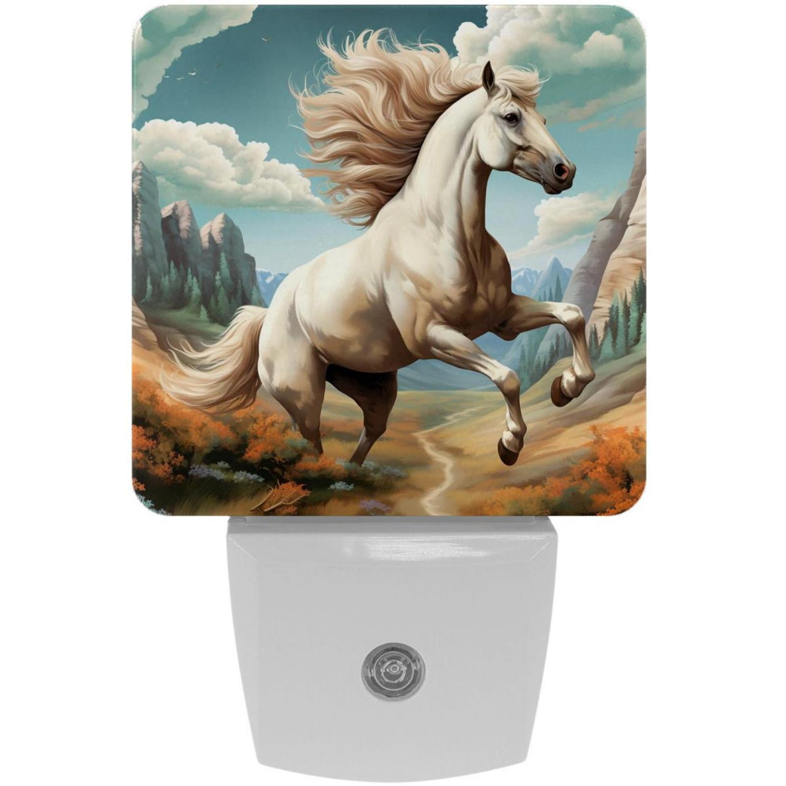 Horse LED Square Night Lights: Compact and Energy-Efficient ...