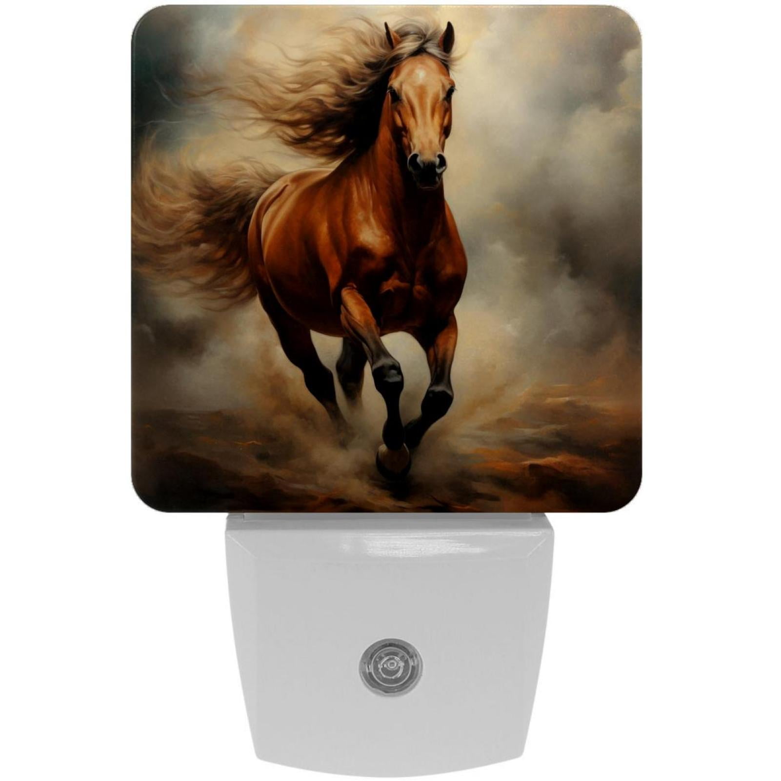Horse LED Square Night Lights - Energy Efficient and Stylish Bedroom ...