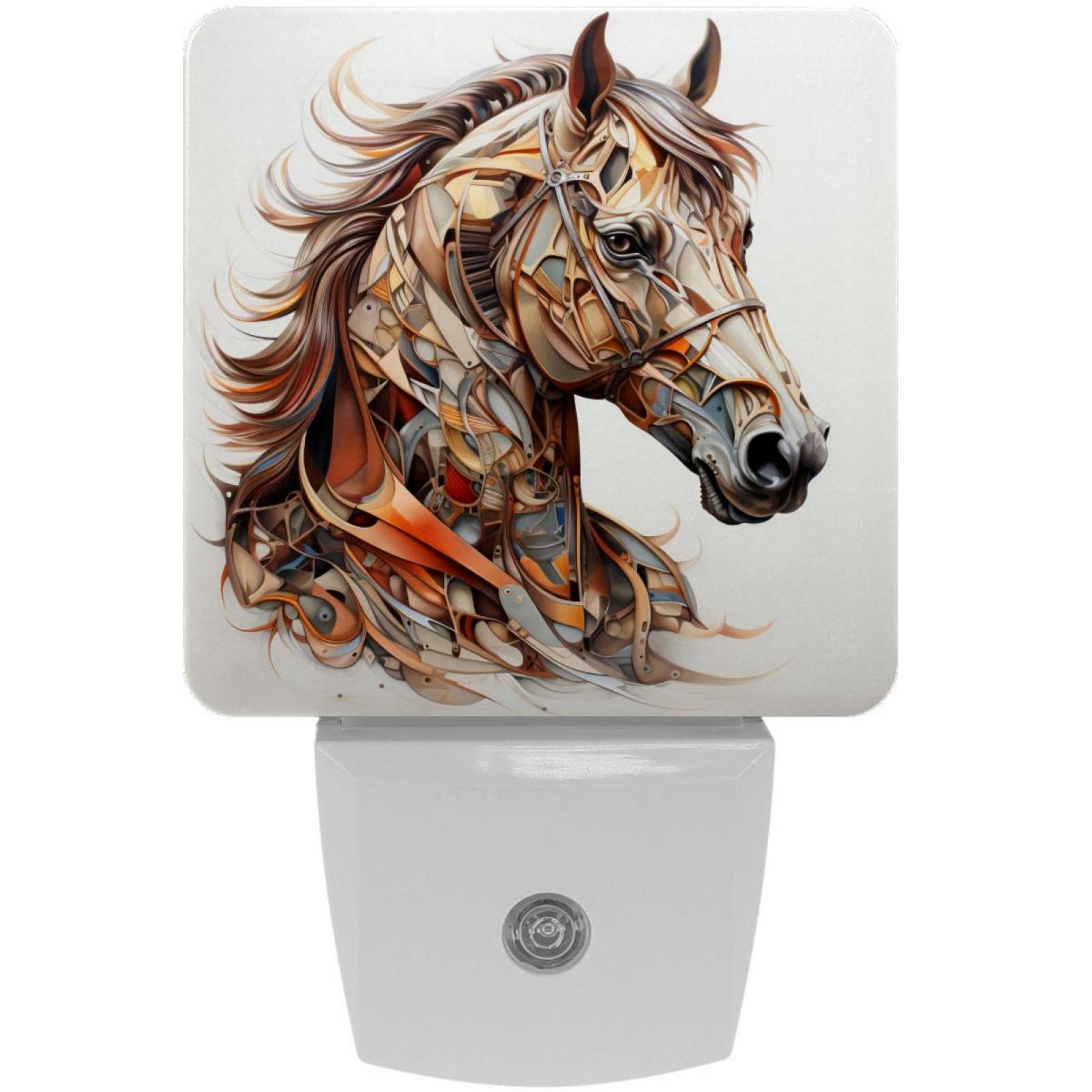 Horse LED Square Night Lights: Energy-Efficient and Stylish ...