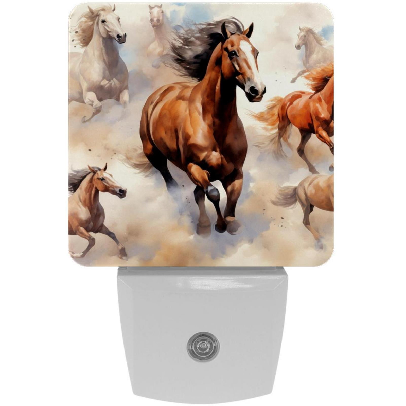 Horse LED Square Night Lights- Energy Efficient and Stylish ...