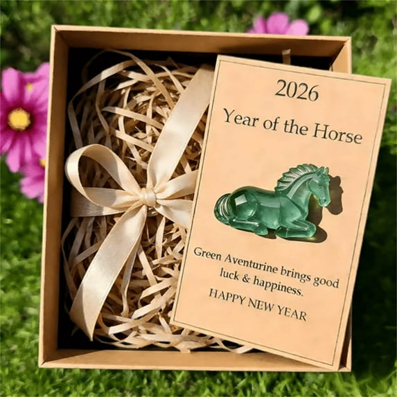 Horse Lover Gifts Lucky Horse Pocket Ornaments, Christmas New Year ...