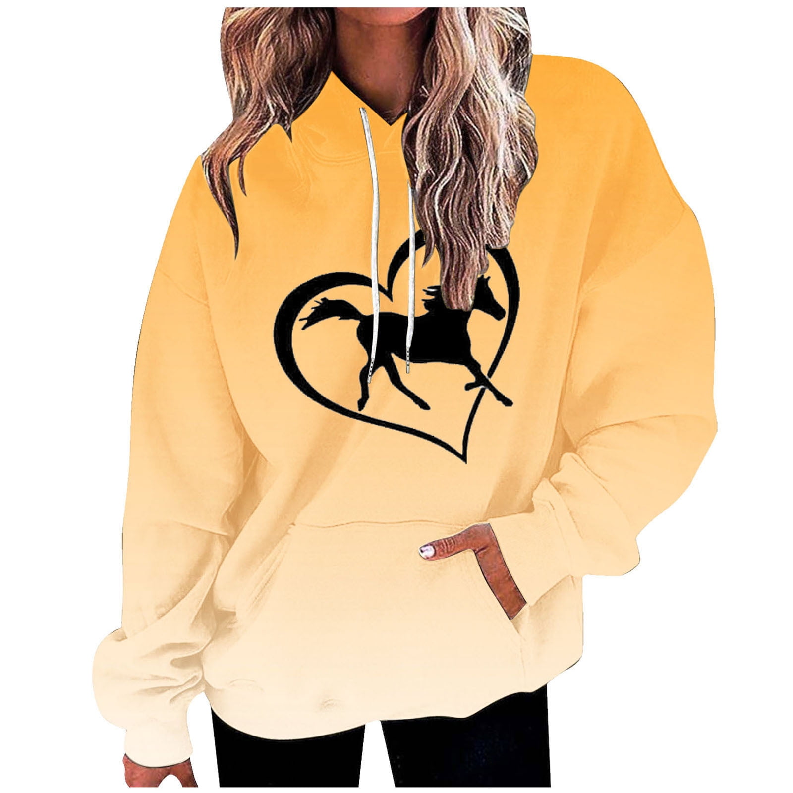 Horse Lover Hoodie for Teen Girls & Women Who Love Horses Pullover ...
