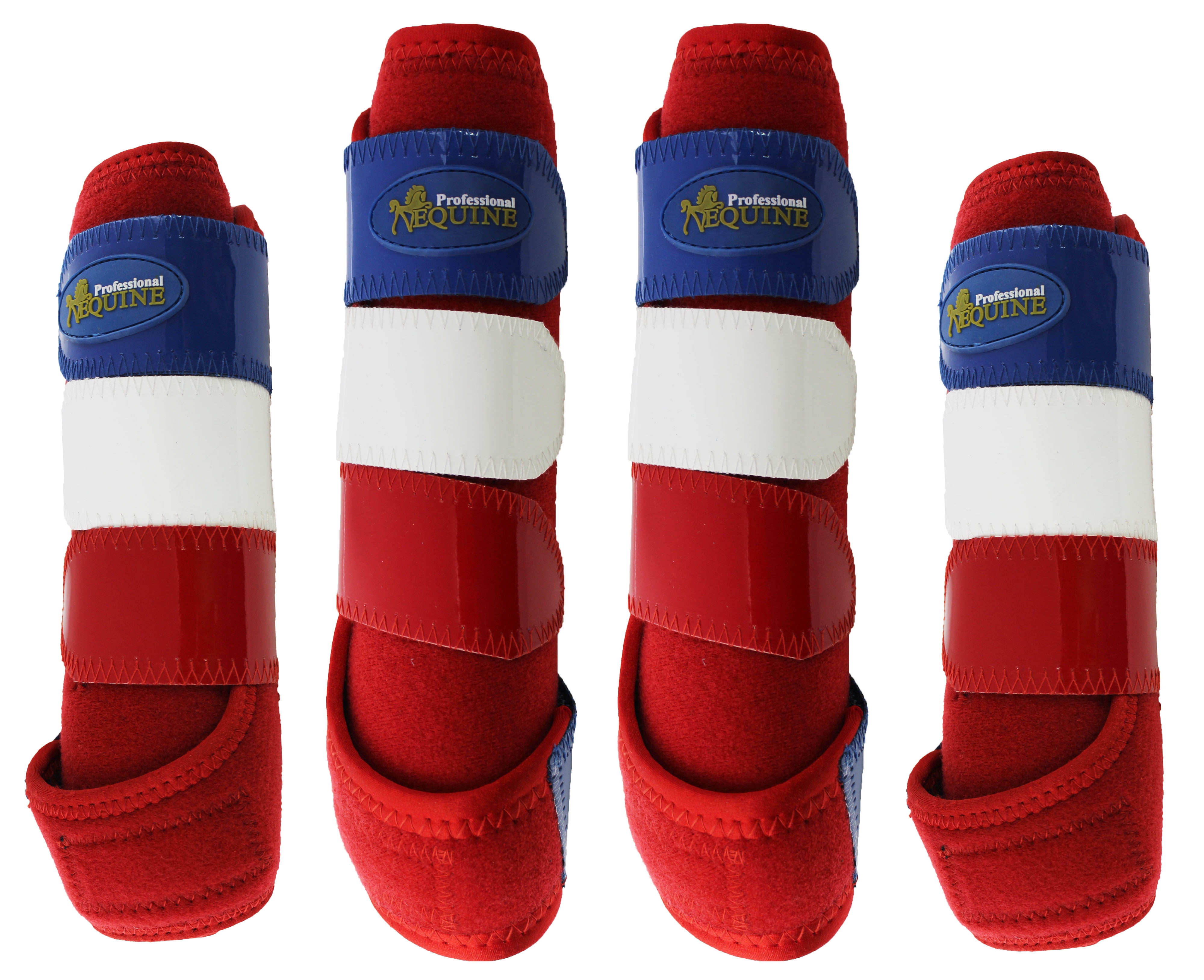 Horse Medium 4-Pack Professional Equine Sports Medicine Splint Boots ...