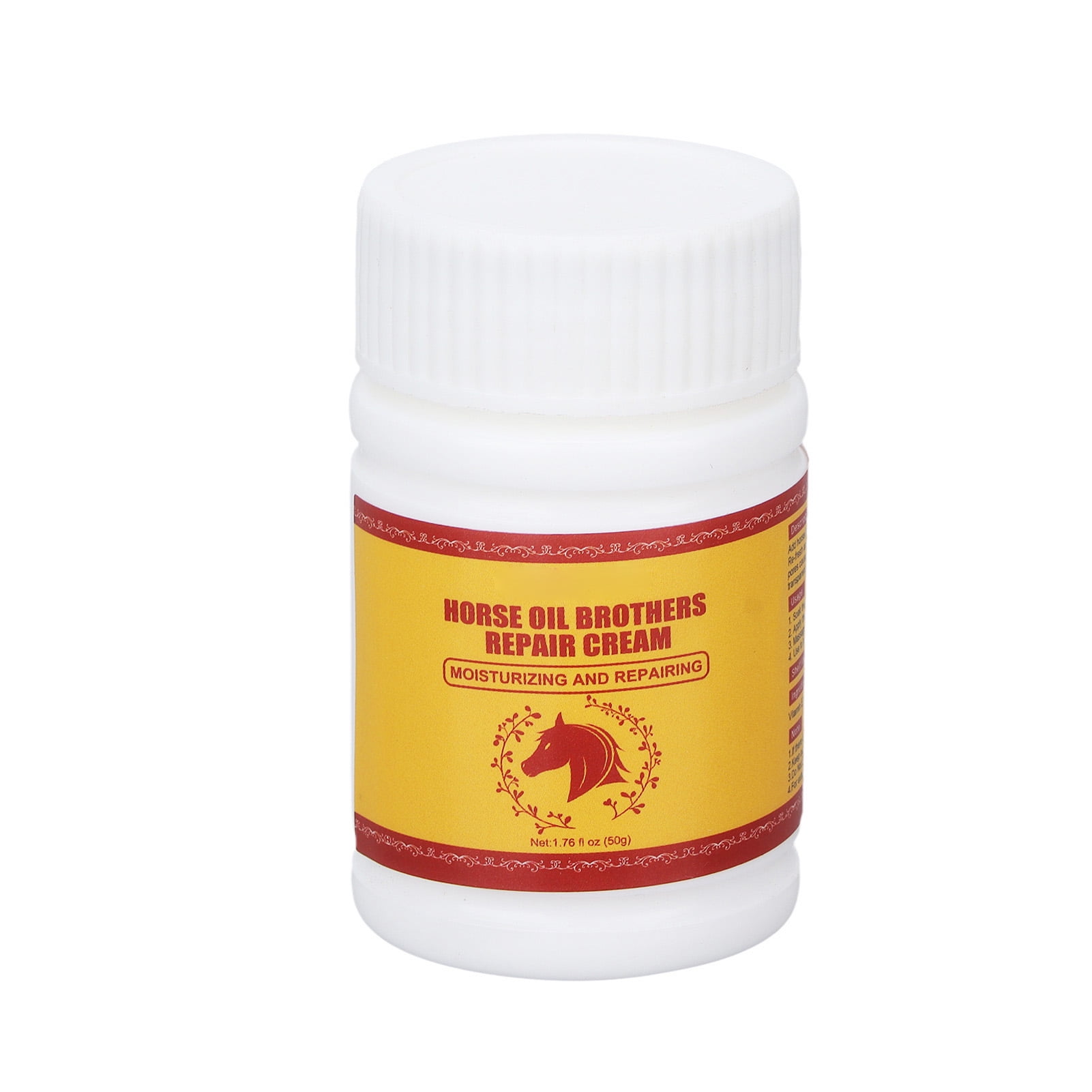 Horse Oil Cream Efficient Repair Good Absorption Moisturizing 50g Horse ...