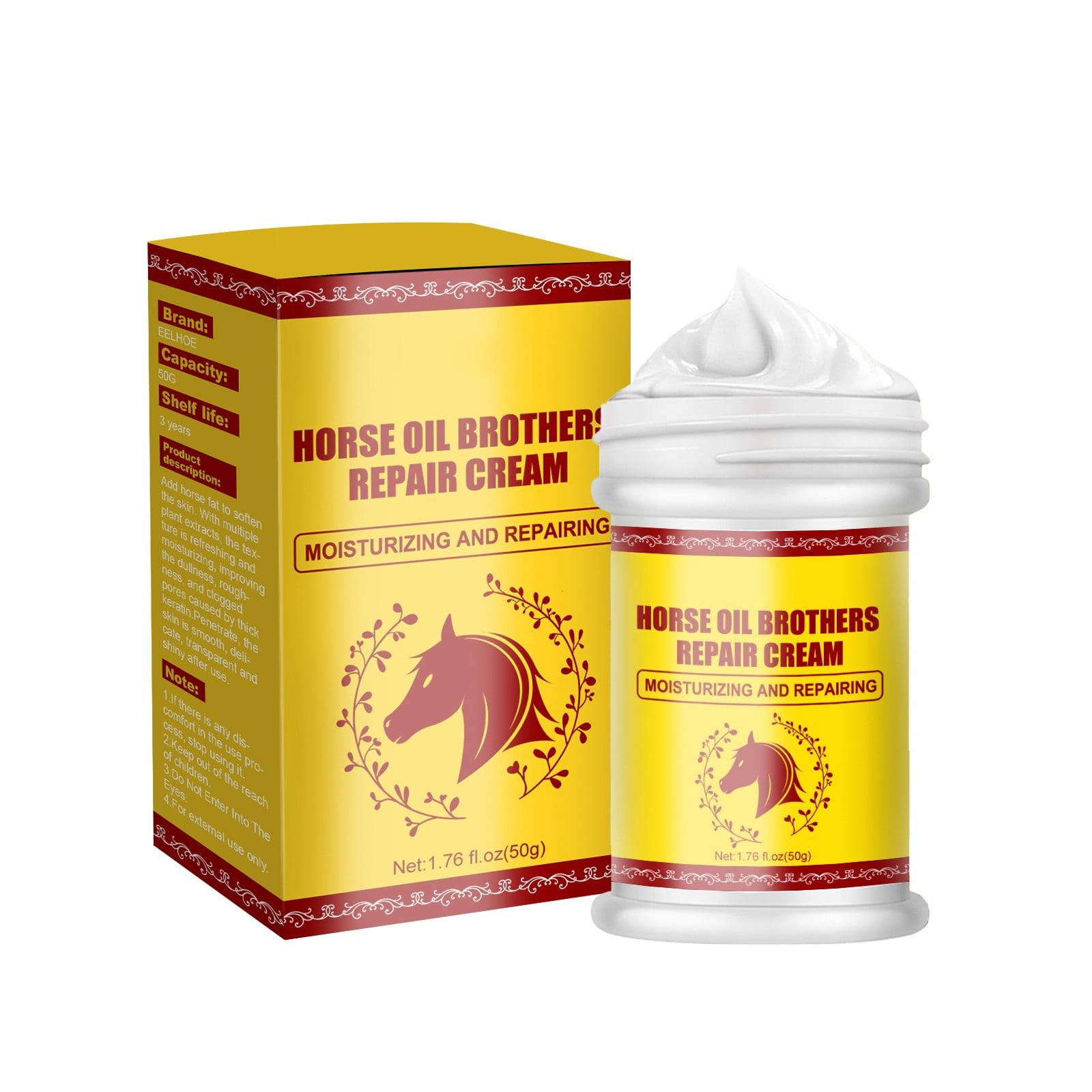 Horse Oil Hand Foot Skin Chapping Care Deep Moisturizer Dryness Peeling ...