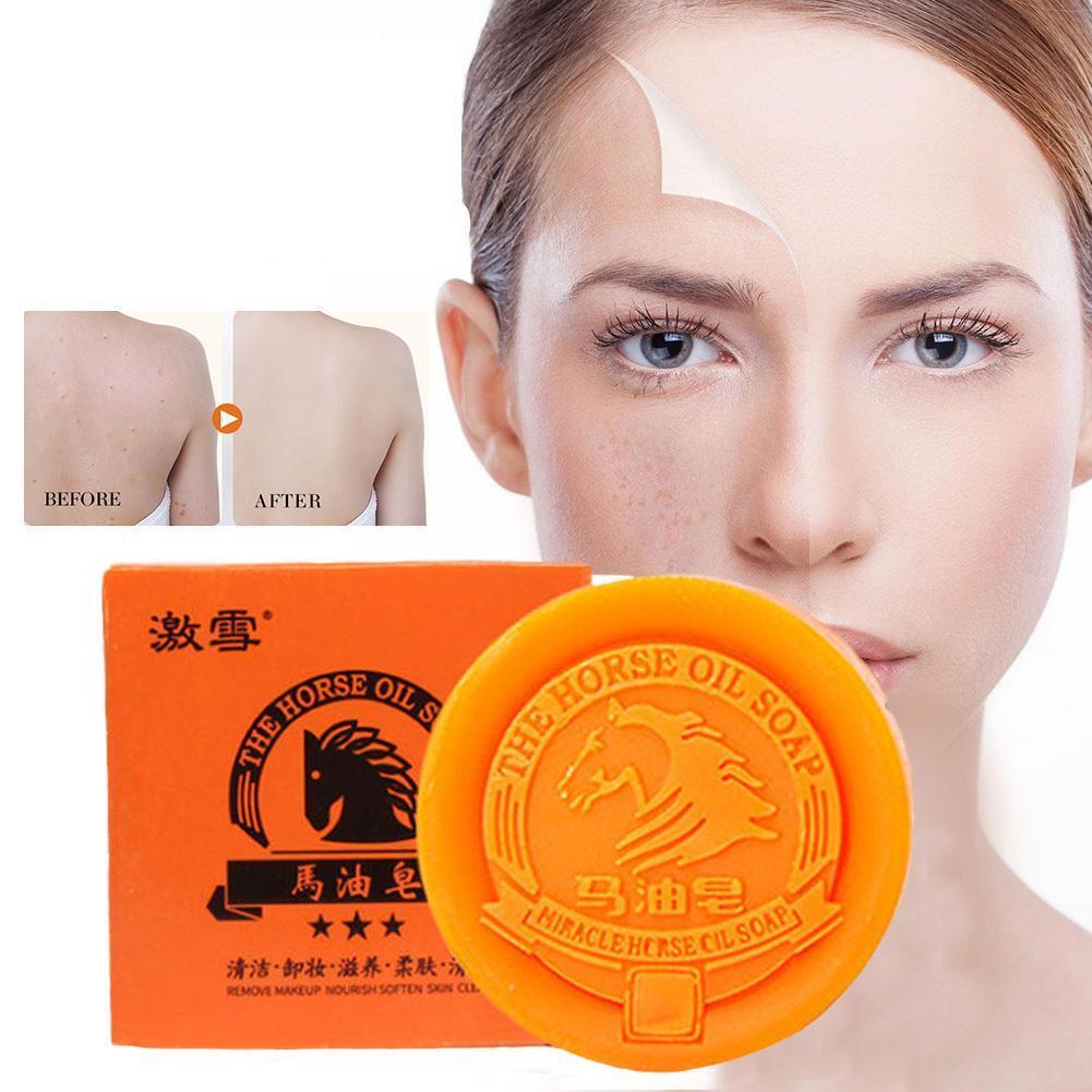 Horse Oil Natural Handmade Deep Cleansing Soap Moisturizing Soap Clean ...