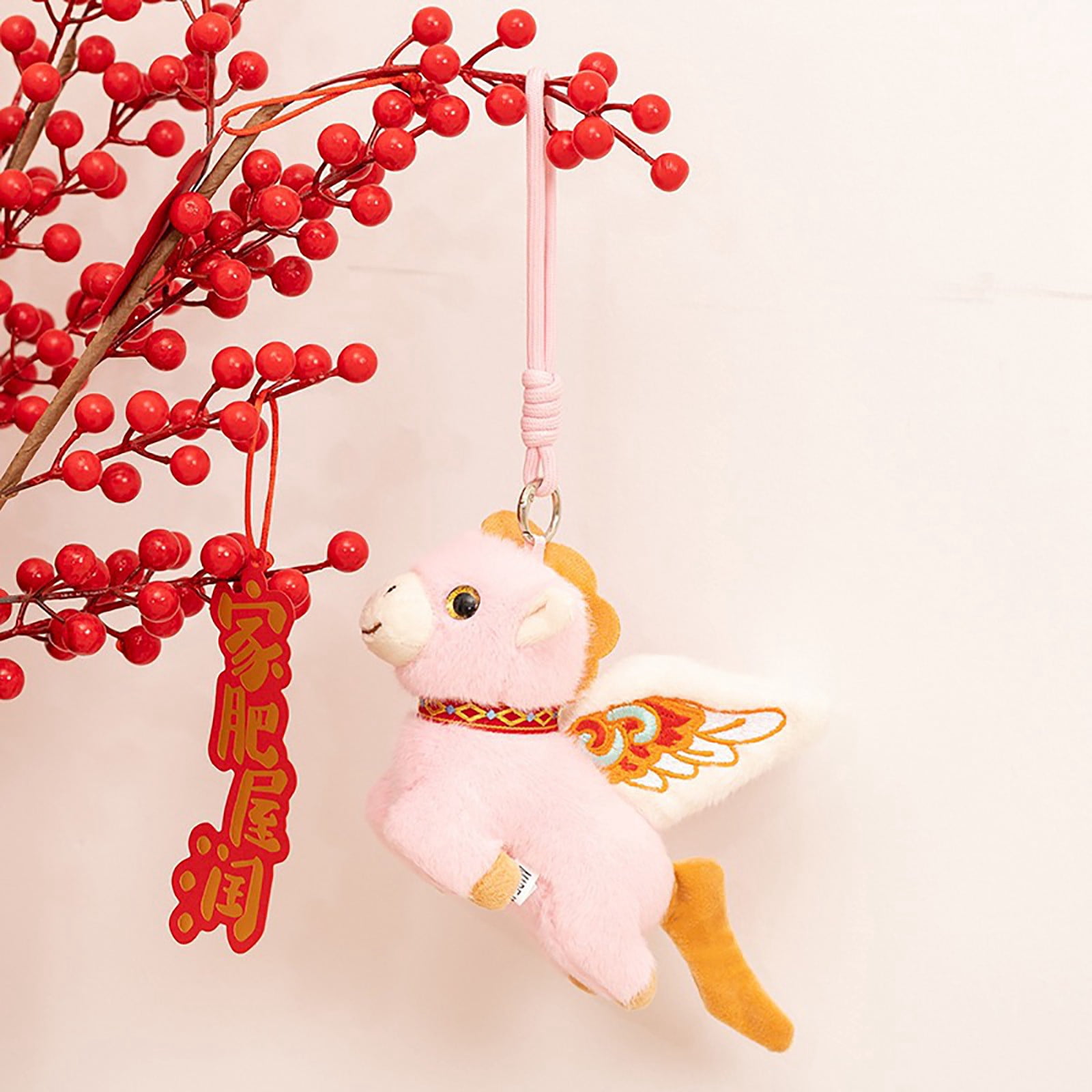 Horse Plush Doll Toy - Soft Pillow Stuffed Animal, Cute Year of Horse ...