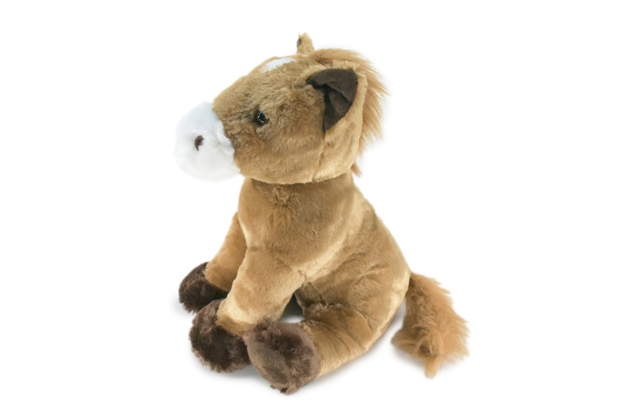 Horse Plush Horse, Stuffed Animal, Educational, Toy, Kids, Realistic ...