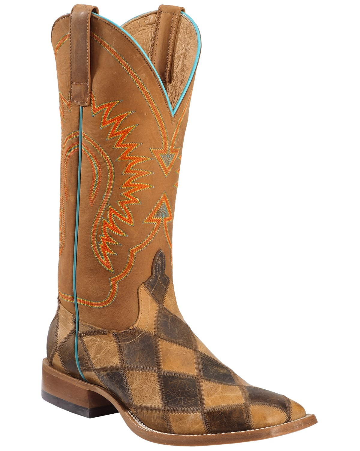 Horse Power Crazy Train Patchwork - Boot Mens Western - Hp1053 ...