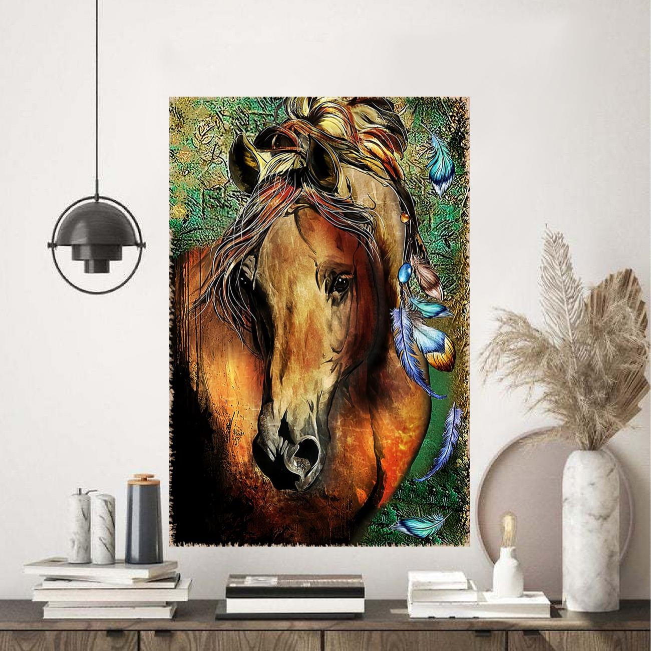 Horse Print Art Vertical Poster Horse Poster gift for horse lover 16 x ...