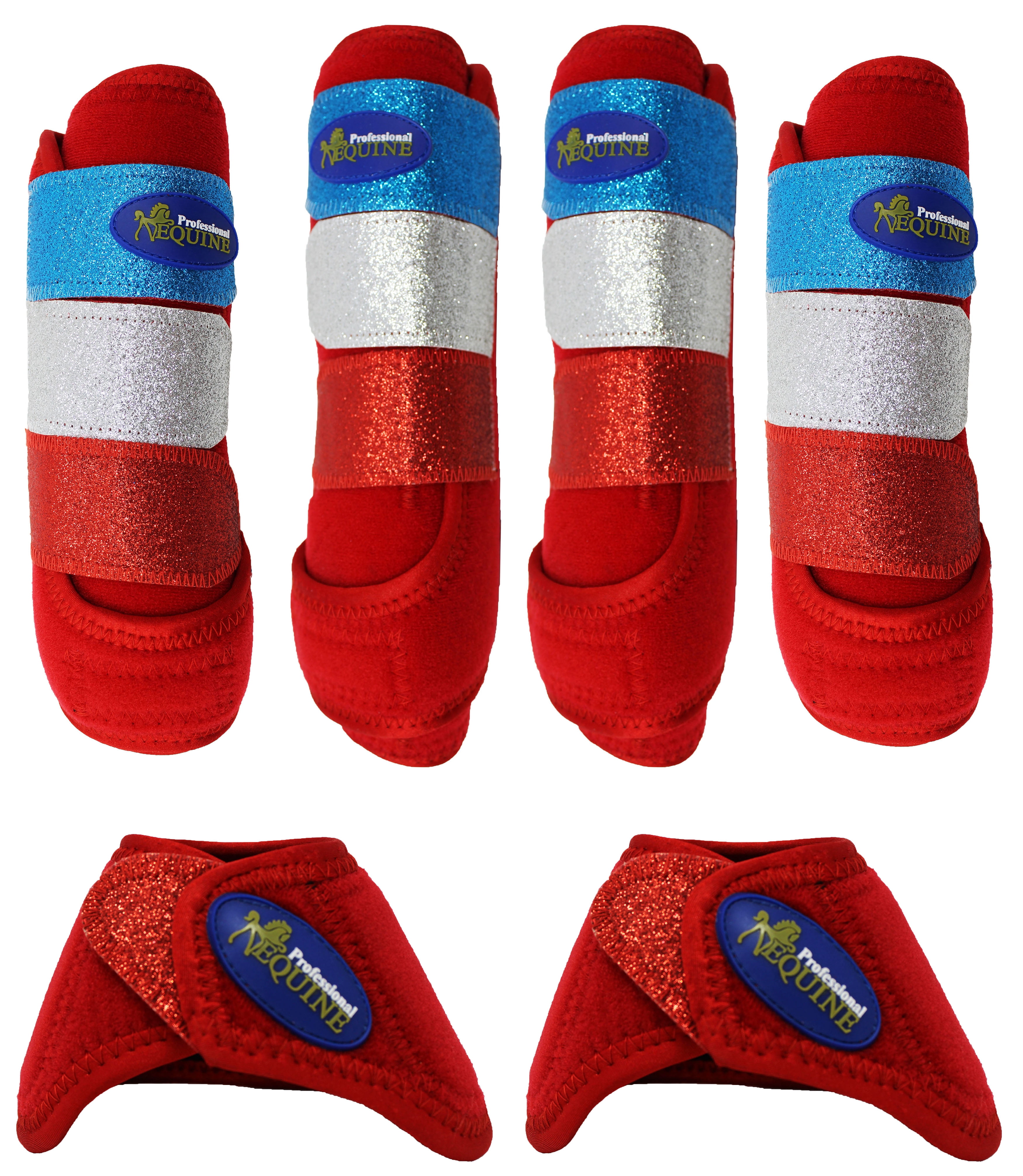 Horse Professional Equine Horse Sports Medicine Splint Boots & Bell ...