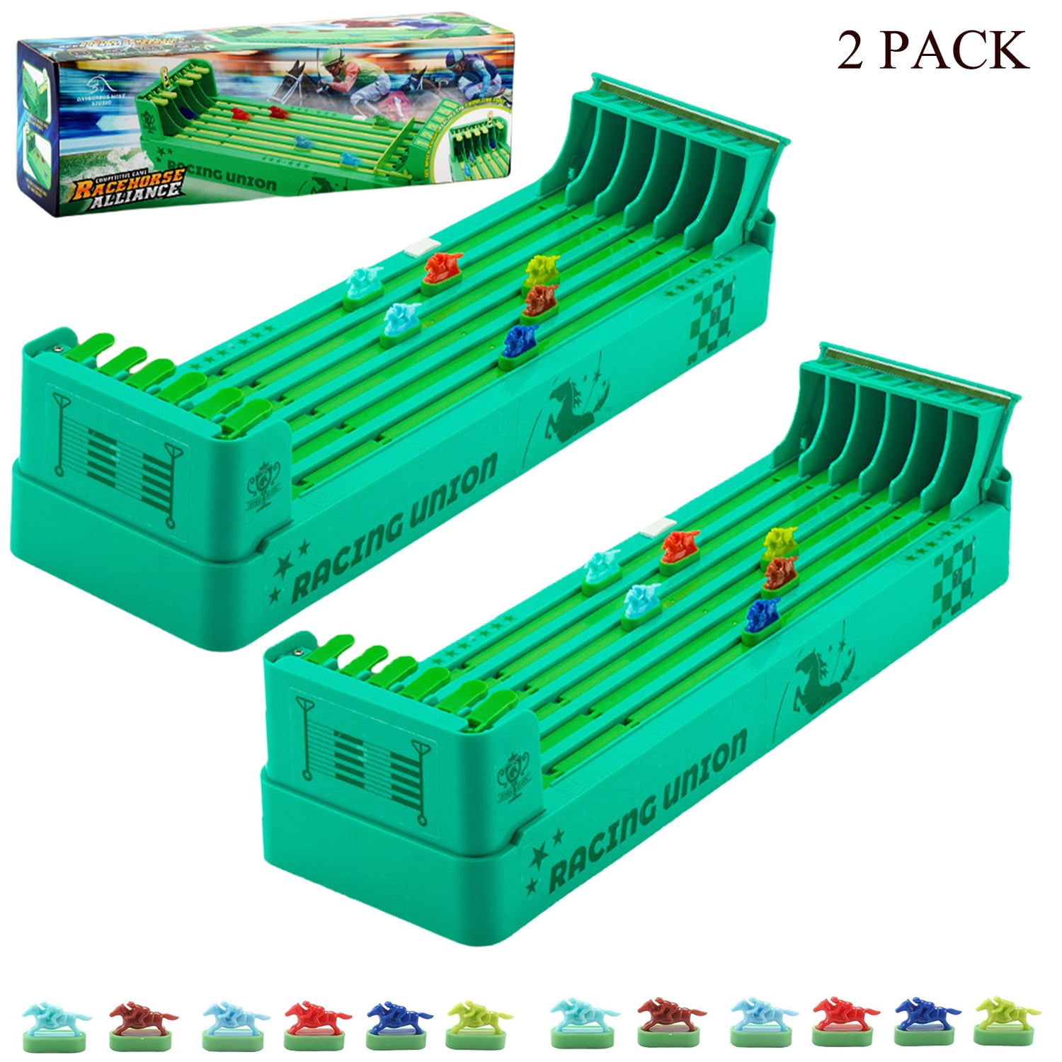 Horse Race Board Game, Desktop 6-Horse Racing Game for Adult Fun, 2024 ...