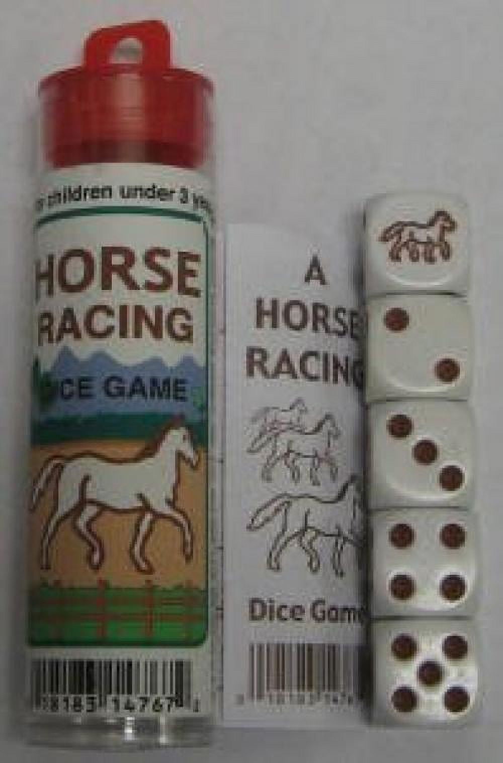 Exciting Horse Racing Dice Board Game, Quick and Easy with Instructions ...