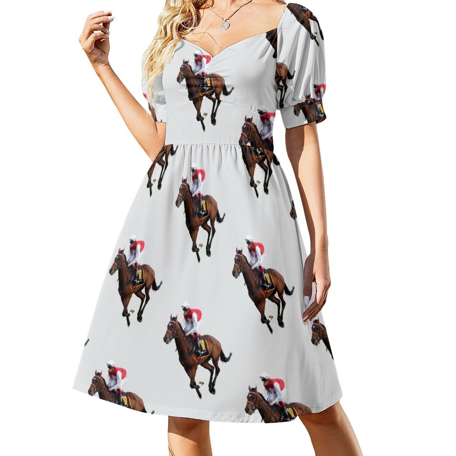 Horse Racing Dress Elegant gown Bridesmaid dress woman womans clothing ...