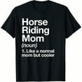 Horse Riding Mom Definition Funny & Sassy Sports T-Shirt.JPG - Walmart.com