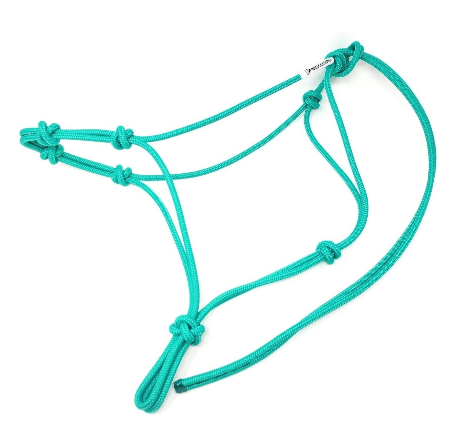 Horse Rope Training Halter - 4 Knot 1/4" Stiff Halter Cord - Used by Famous Trainers Multiple ...