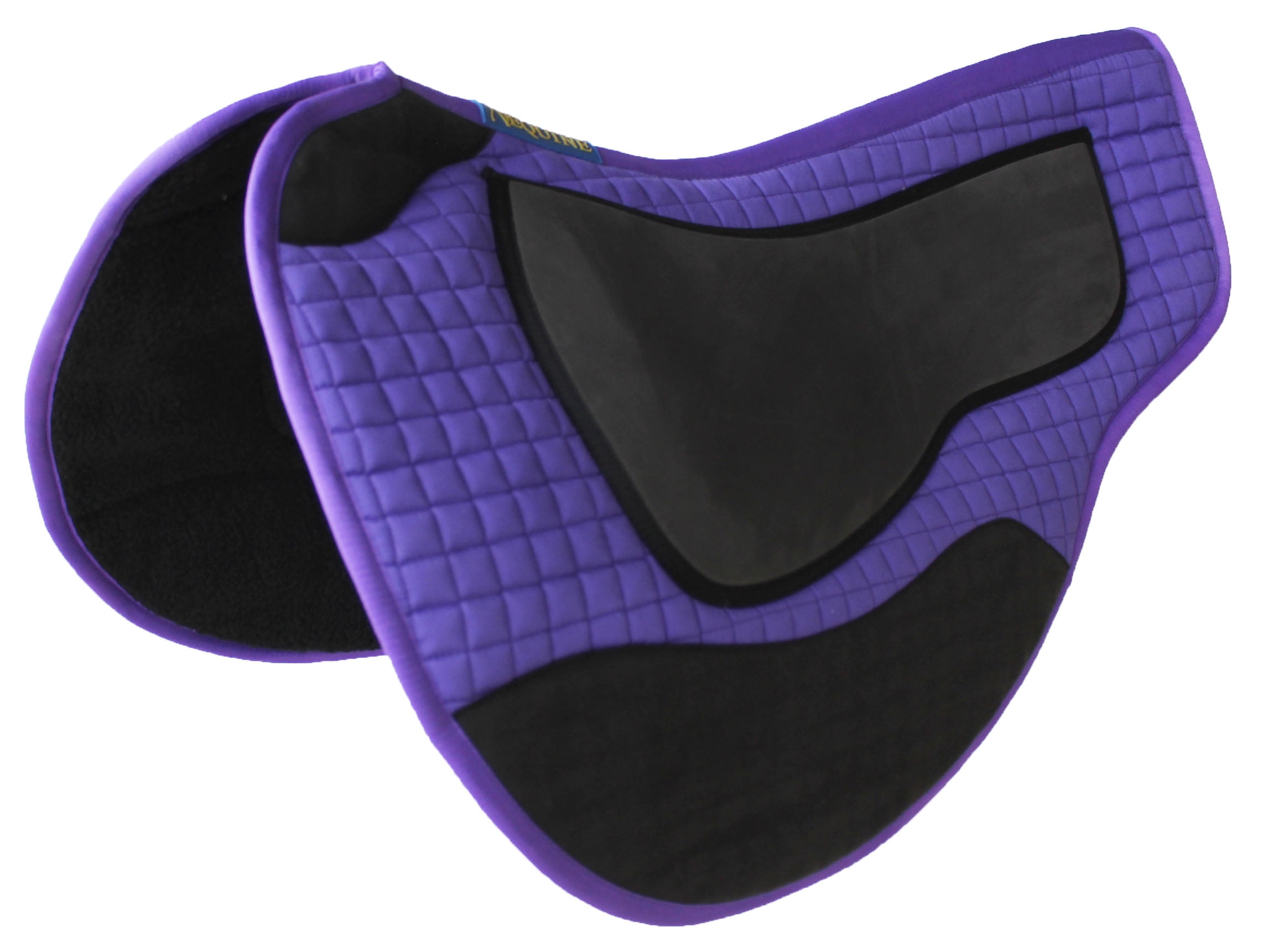Horse SADDLE PAD Horse Western Quilted Endurance Barrel Contoured ...