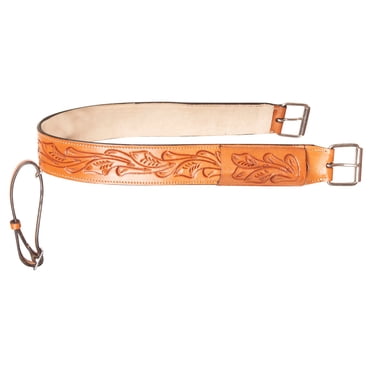 Hilason Western Flank Cinch With Connector Harness Leather Brown ...
