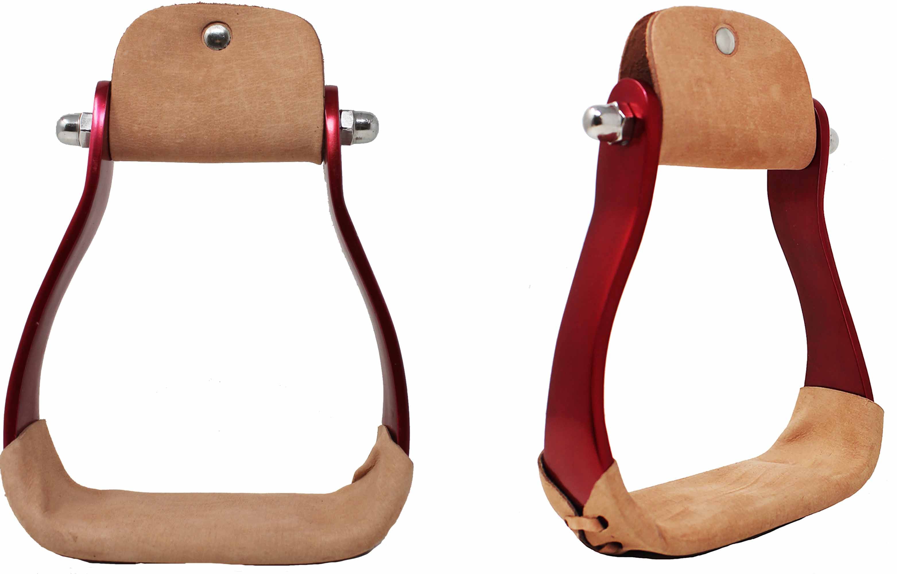 Horse Saddle Barrel Racing Aluminum 5" Wide Western Stirrups 5175 ...