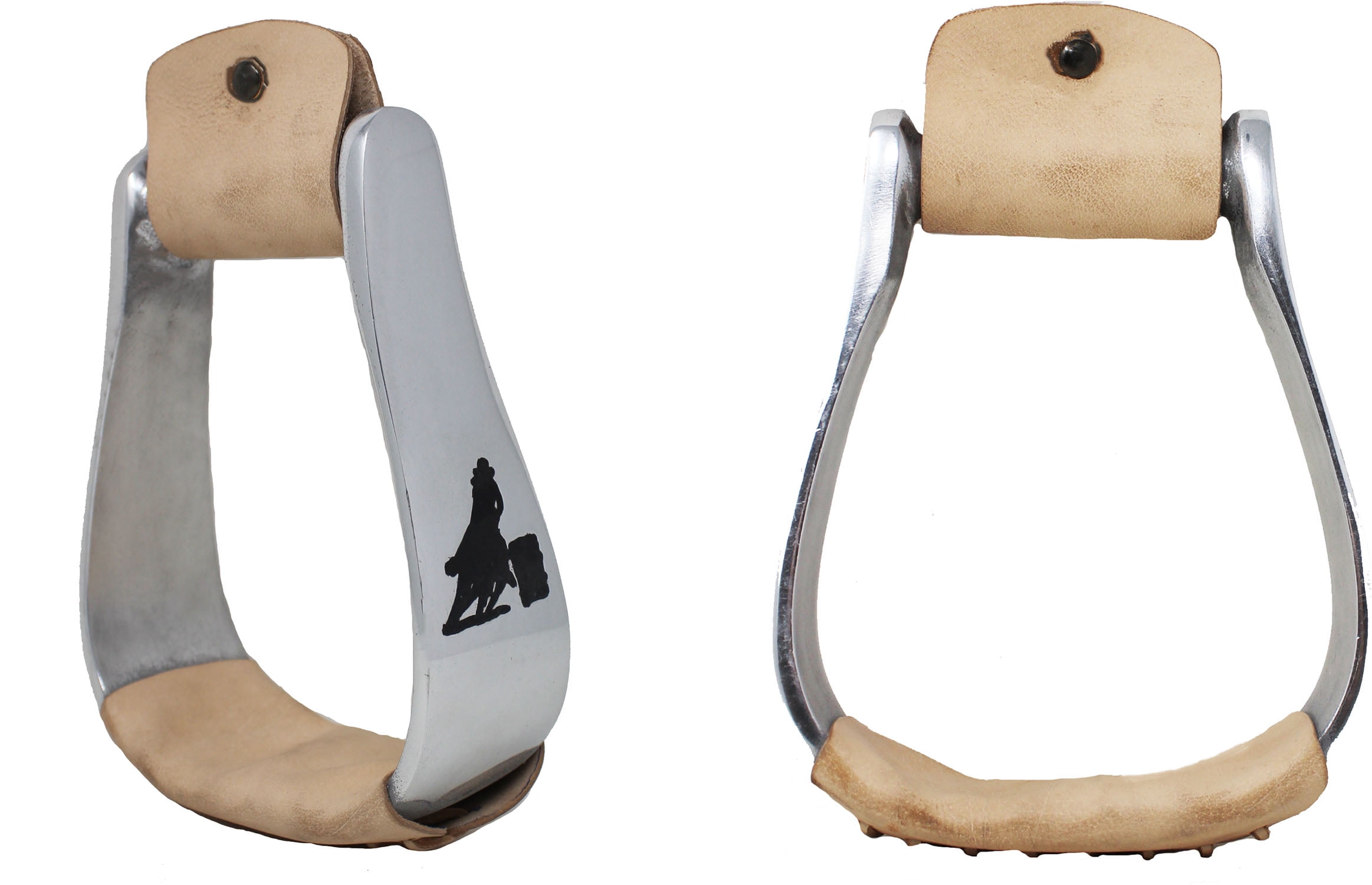Horse Saddle Western Lightweight Aluminum Saddle Stirrups Barrel Racer ...