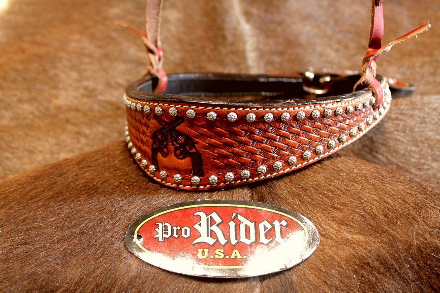 Horse Show Bridle Western Leather Barrel Racing Tack Rodeo Noseband ...