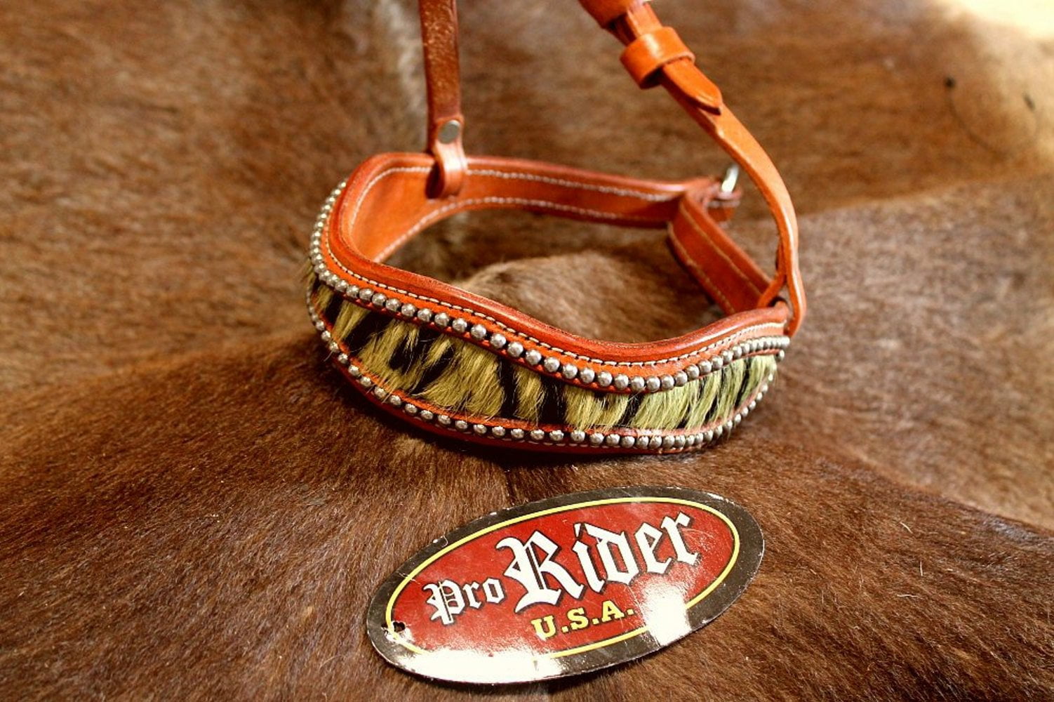 Horse Show Bridle Western Leather Barrel Racing Tack Rodeo Noseband ...