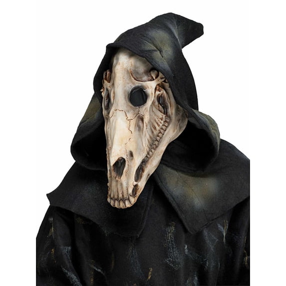 Horse Skull Mask With Shroud - Walmart.com