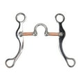 Fishback Snaffle Bit Full Cheek Double Broken Snaffle Bit For Horses ...