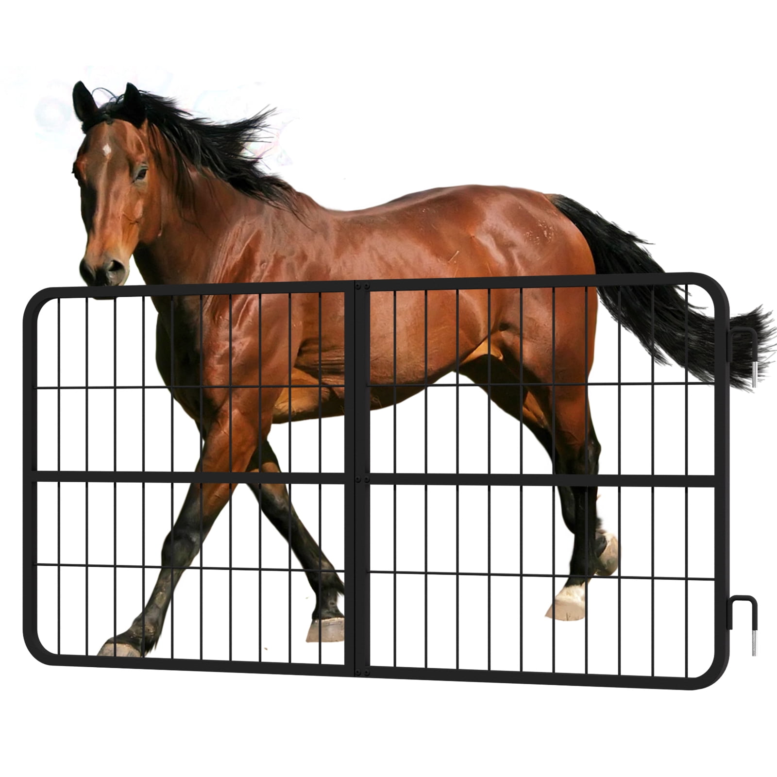 Horse Stall Door measuring 48" W x 24" H, Horse Stall Gate boasting ...