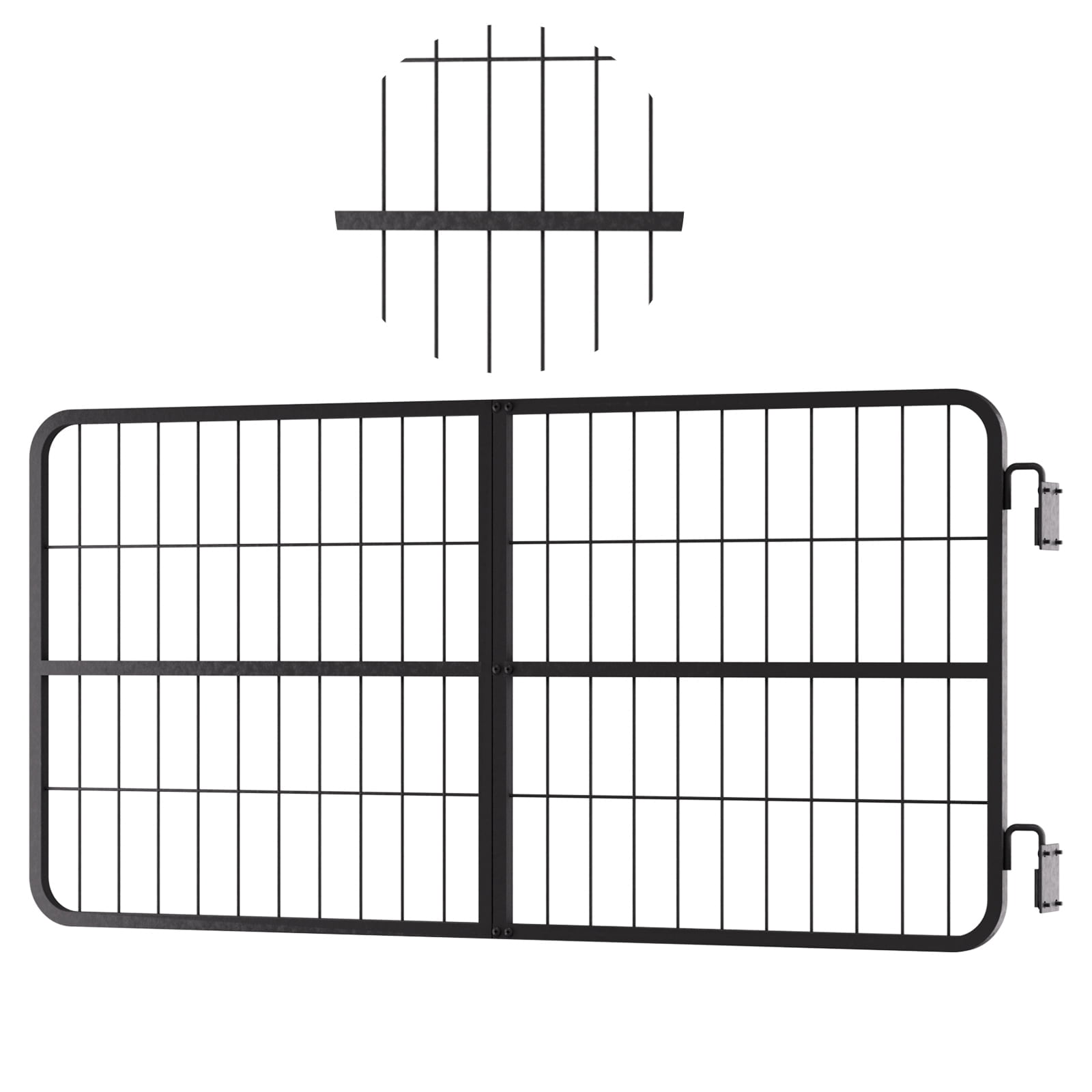 Horse Stall Guard in Yoke Design, Horse Stall Door with 48" W x 24" H ...