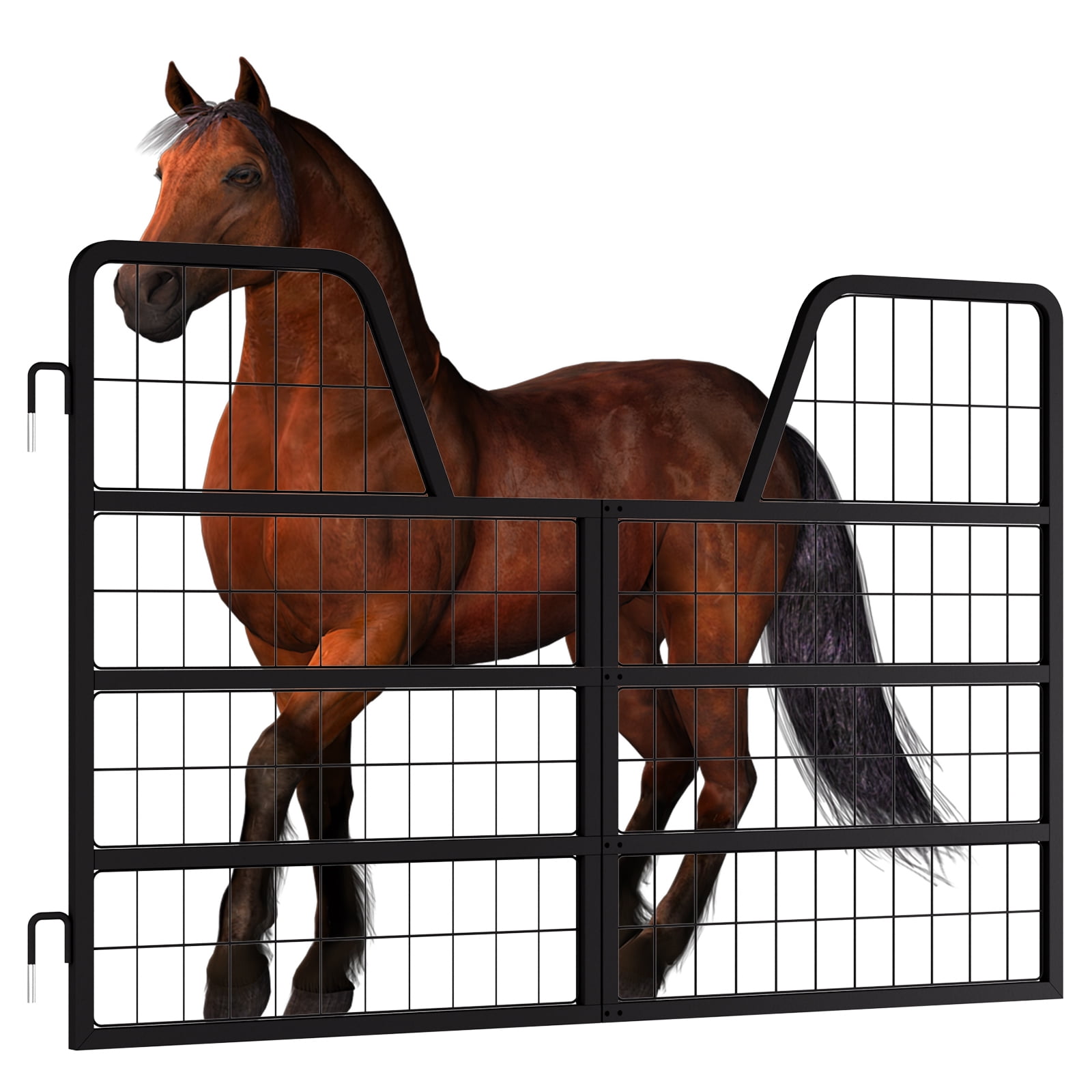 Horse Stall Guard measuring Yoke Design, Horse Stall Gate having Heavy ...