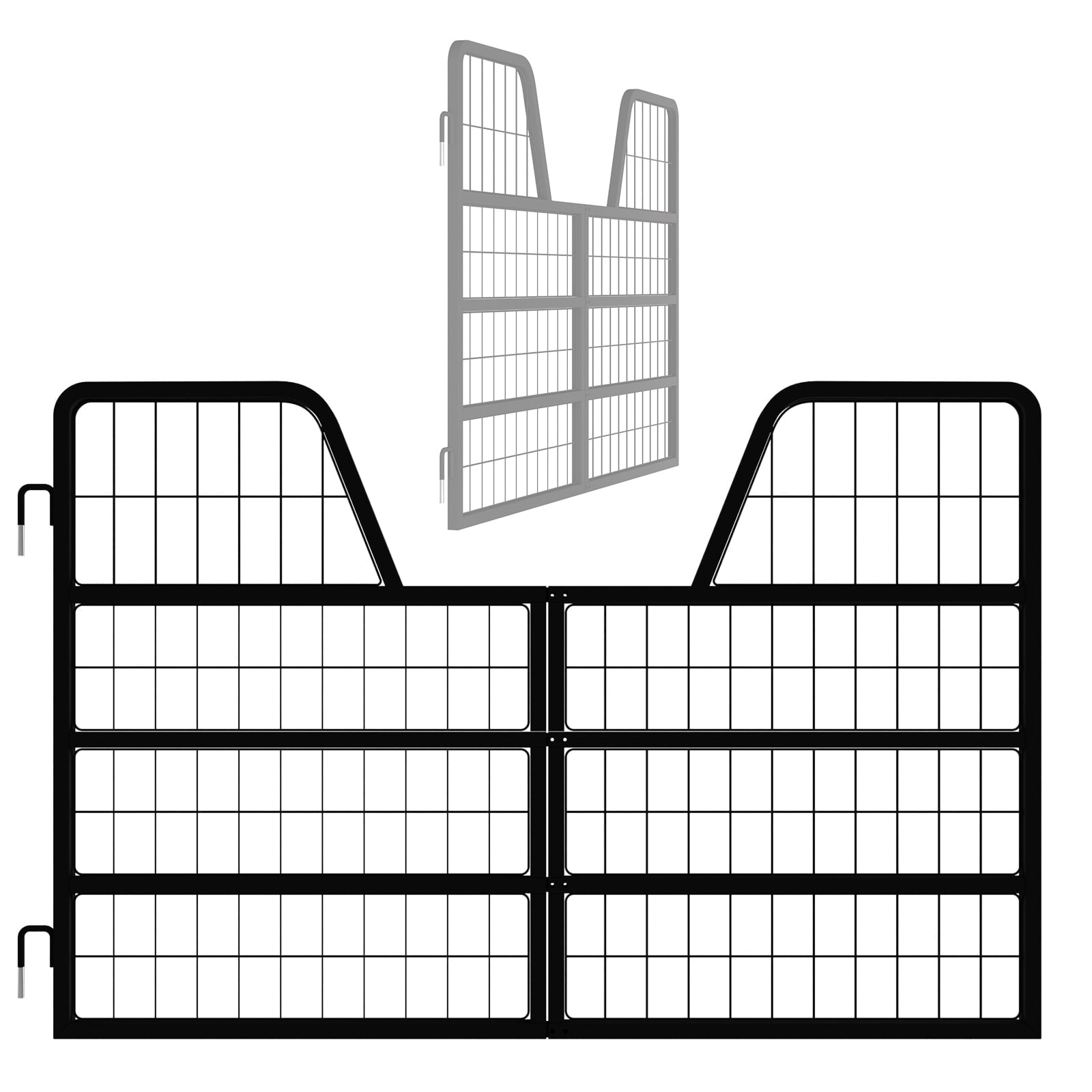 Horse Stall Opening Guard, Yoke Reinforced Steel, Horse Stall Gate ...