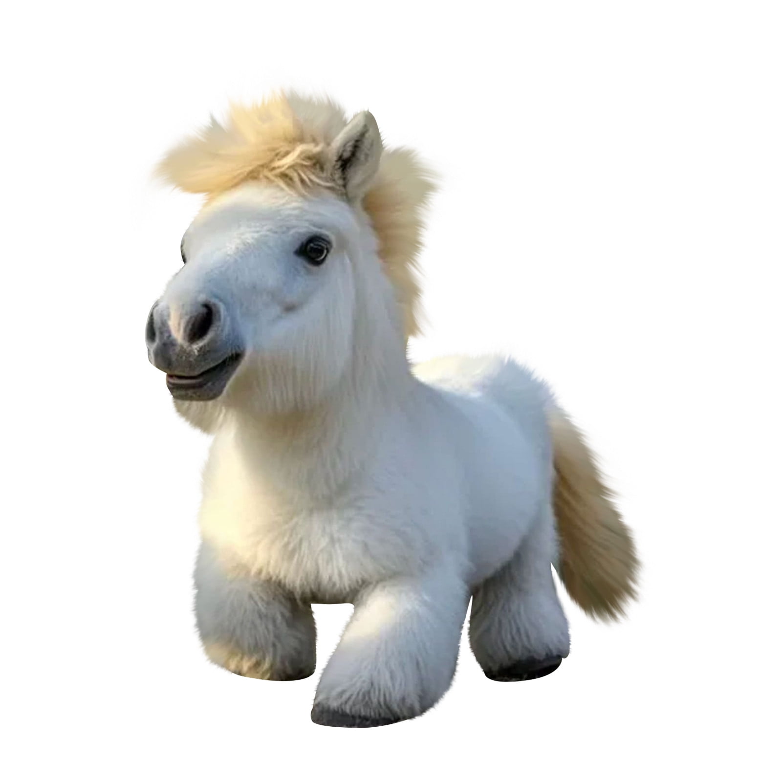Horse Stuffed Animal,7.87x3.94x6.7" - Electric Horse Plush toy,Lifelike ...