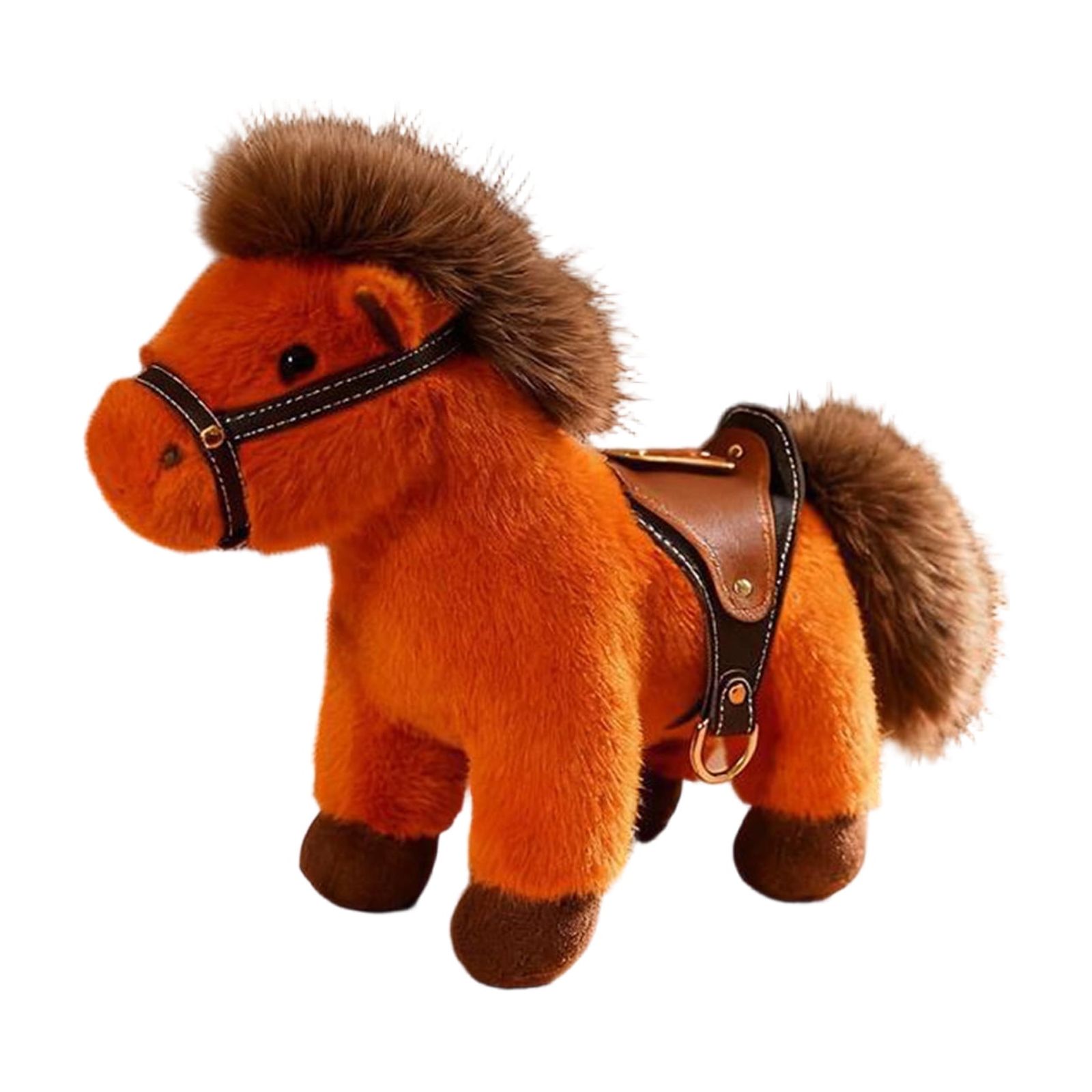 Horse Stuffed Animal Plush Toy - Cute Pony Plush Doll with Comfortable ...