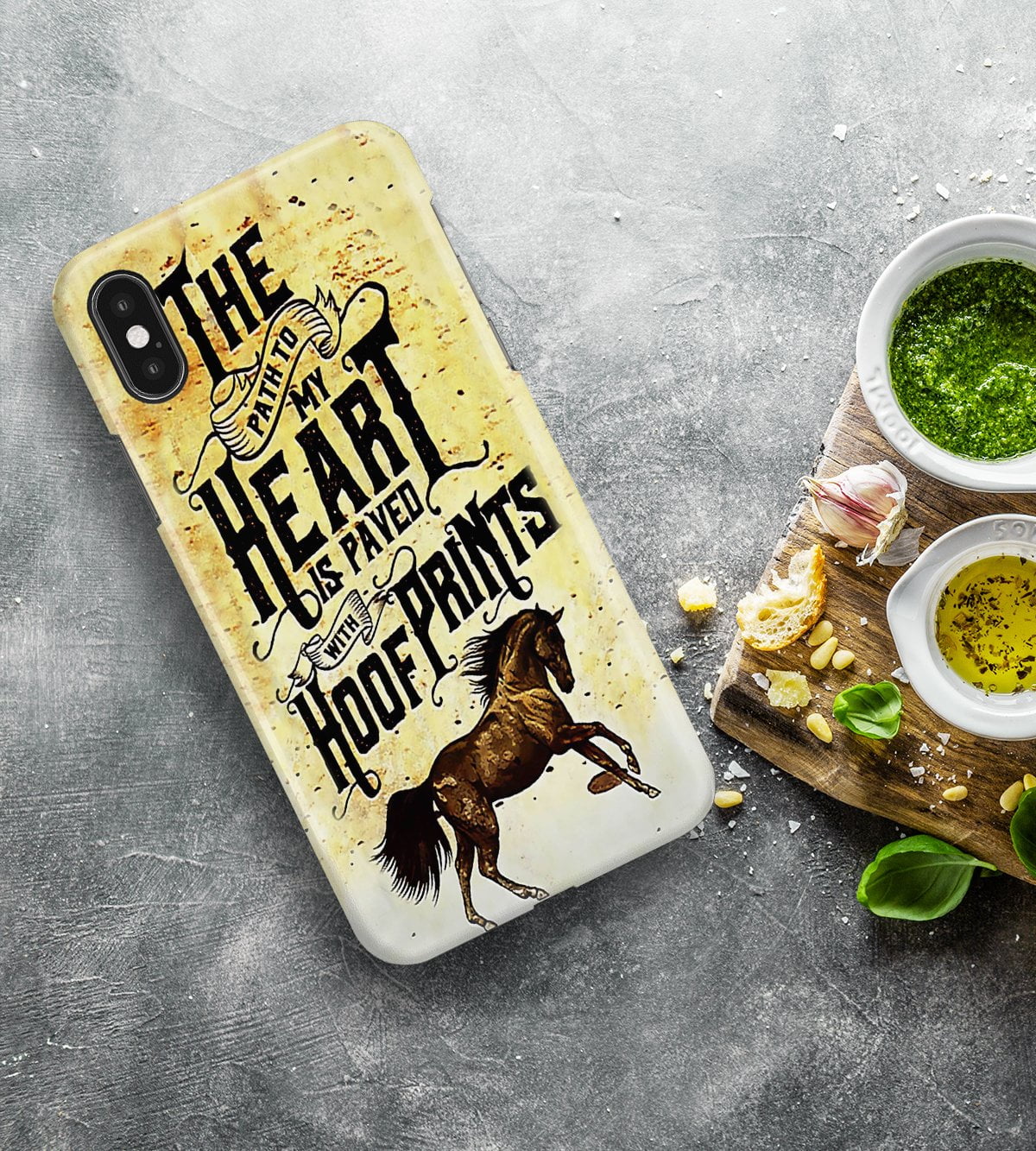 Horse The Path To My Heart Is Paved With Hoof Prints Paper Poster No ...